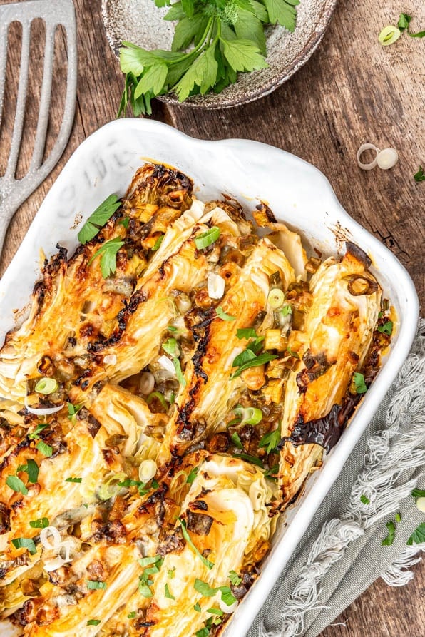 Einfacher Spitzkohl aus dem Ofen | Rezept