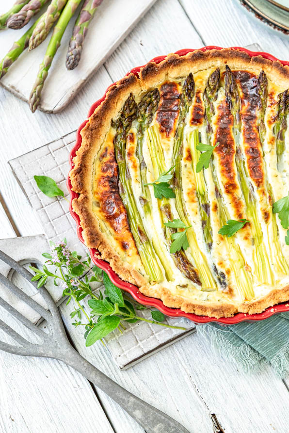 Quiche Grner Spargel