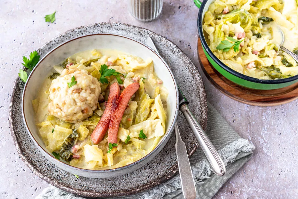 Omas Rahmwirsing schnell und einfach | Rezept