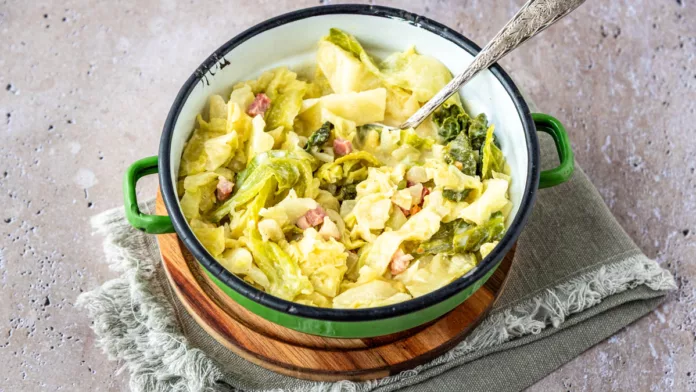 Omas Rahmwirsing schnell und einfach | Rezept