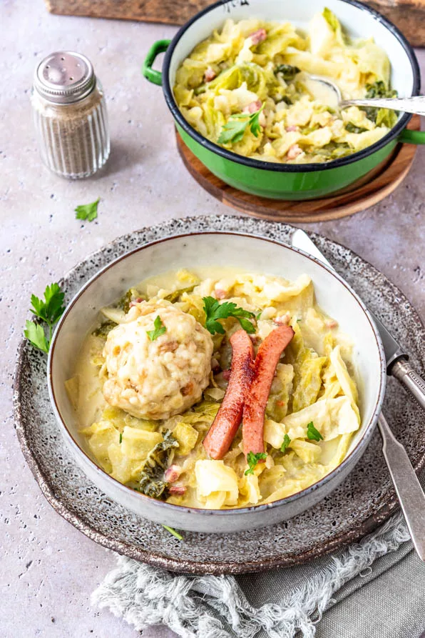 Omas Rahmwirsing schnell und einfach | Rezept